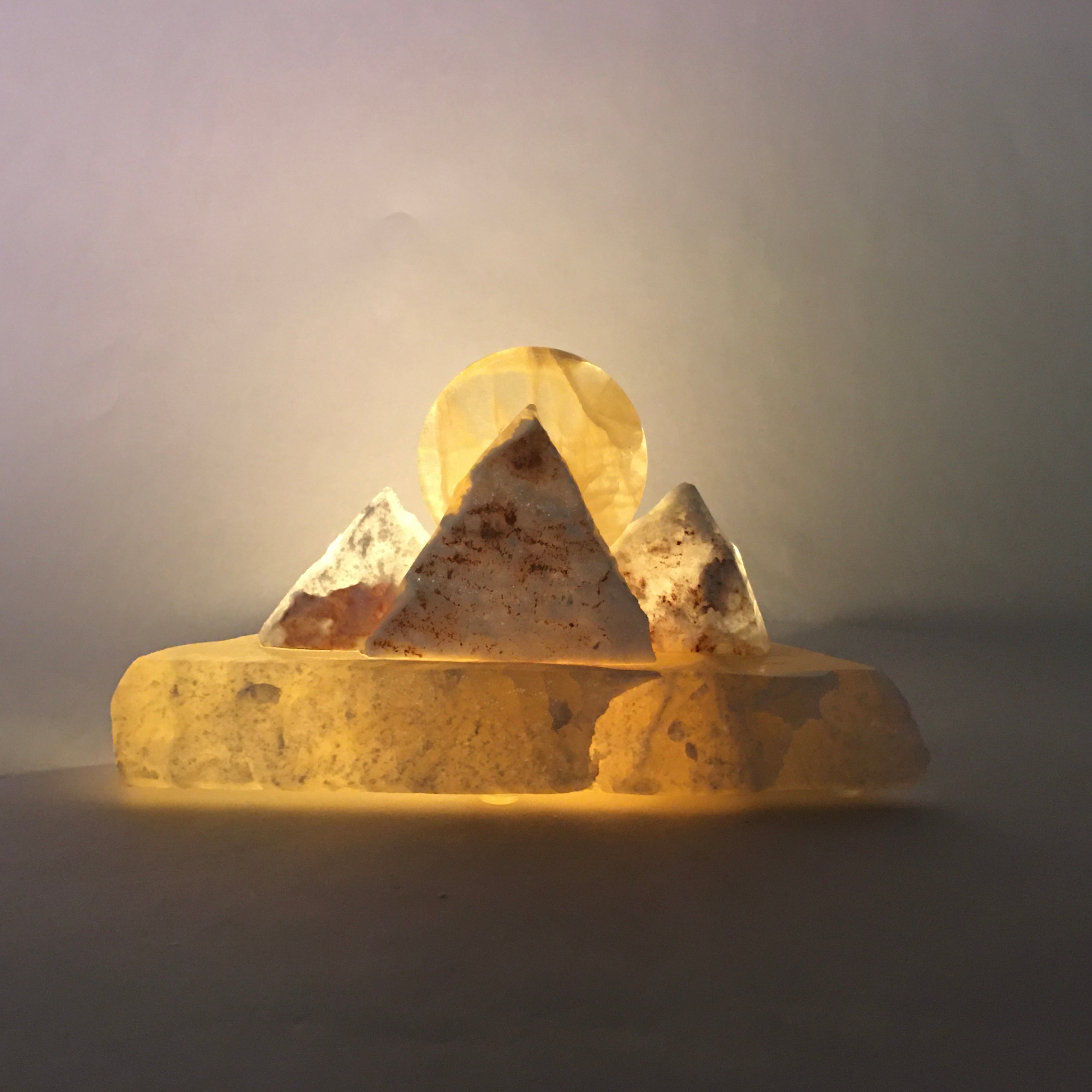 Peaceful Stone Lights